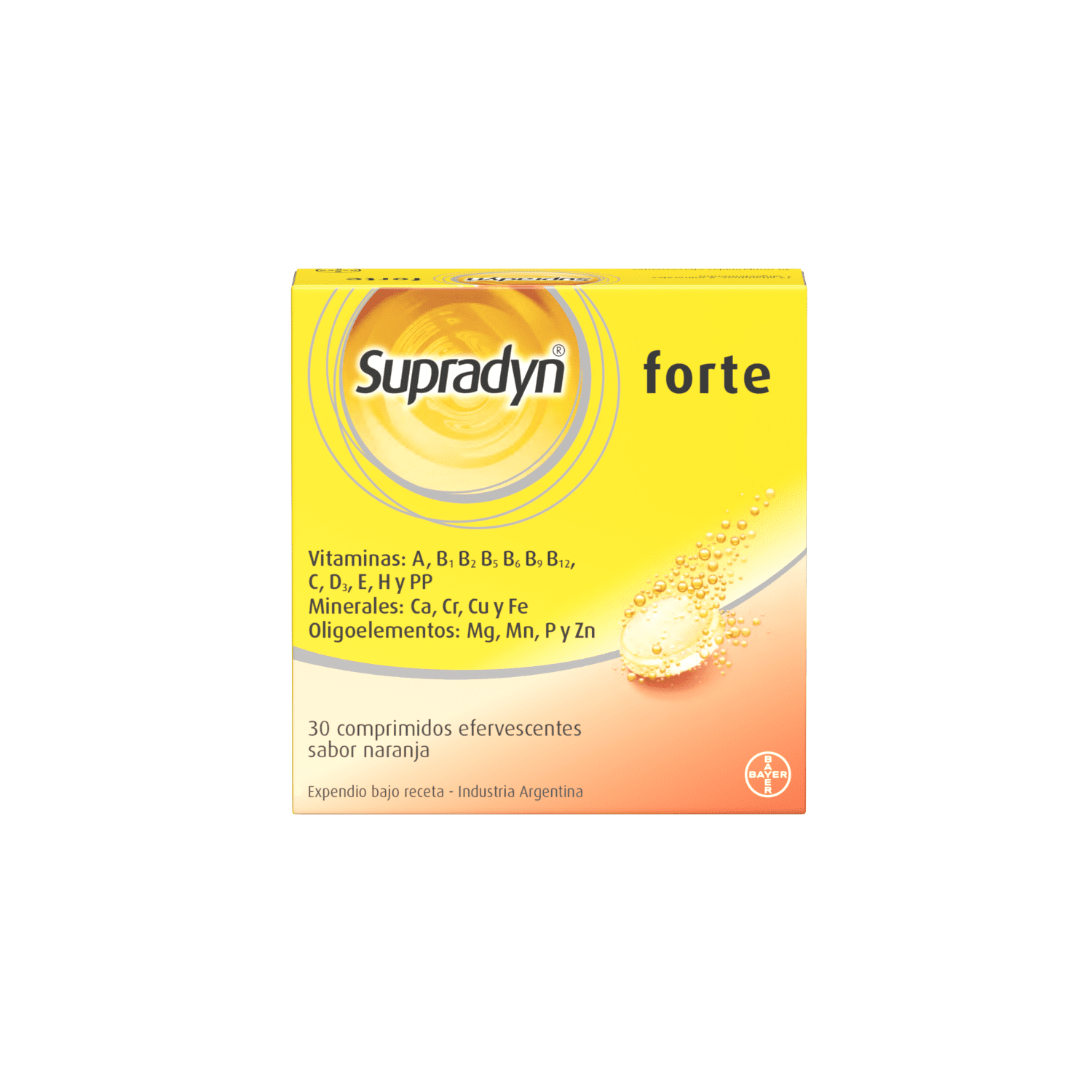 Supradyn® Forte Comprimido Efervescente x30 | Supradyn Argentina